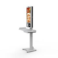 China 27 inch Android Floor Stand Ordering Kiosk Machine With Thermal Printer/QR Code/RFID for sale