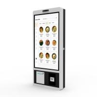 China 32 inch Restaurants POS Terminal Fast Food Self Ordering Kiosk Smart Digital Self-service Kiosk Aluminum Payment Machine with Printer for sale