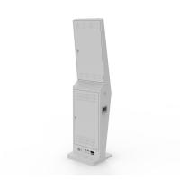 China 32 inch Indoor Advertising Playing Equipment Floor Standing Food Ordering Kiosk With Lcd Touch Screen for sale