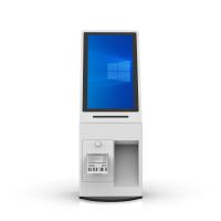 China Professional 15.6 Inch Touchscreen Self-Service Food Service Kiosk NFC Scanner Self Service Kiosk POS System for sale
