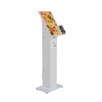 China 21.5 Inch Hotel Fast Food Self Serve Ordering Kiosk With Printer Qr Code Scanner Self Service Payment Kiosks for sale