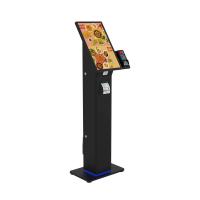 China 21.5 Inch Hotel Fast Food Self Serve Ordering Kiosk With Printer Qr Code Scanner Self Service Payment Kiosks for sale