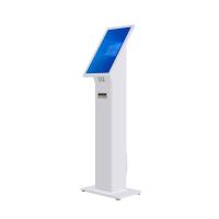 China Hot Selling 21.5 Inch Floor-stand Self Service Food Ordering System Custom Multi-payment Methods Secure Payment Kiosk for Car Exhibition for sale
