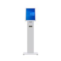 China Hot Selling 21.5 Inch Floor-stand Self Service Food Ordering System Custom Multi-payment Methods Secure Payment Kiosk for Car Exhibition for sale