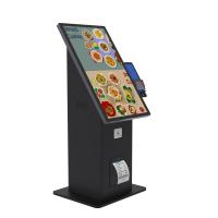 China 21.5 inch Desktop Self Ordering Pos Printer Ordering Kiosk Digital Restaurant Menu Self Payment Kiosks for sale