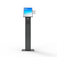 China 23.6 Inch Android All-in-One POS Terminal Self Ordering Kiosk Software QR Code Scanner Ticket Printer for sale