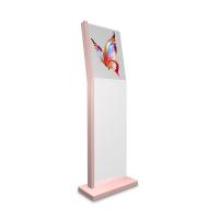 China 30 Inch Vertical Self-Luminous OLED LG Transparent Screen TV Advertising Display with P-Cap Touch for sale