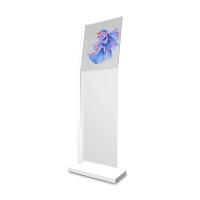China 30 Inch Vertical Self-Luminous OLED LG Transparent Screen TV Advertising Display with P-Cap Touch for sale