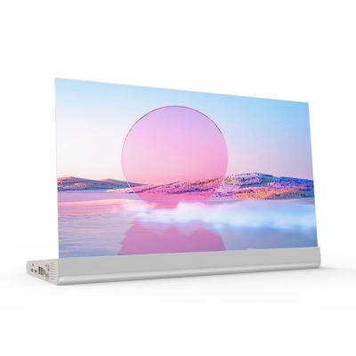 China Excellent Quality 30 Inch Desktop OLED TV Transparente LG Map Display for Subway Shopping Malls for sale