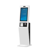 China 32 Inch Android Self Ordering Kiosk Price Service Touch Screen Digital Signage Fast Food Kiosk with POS Terminal for sale