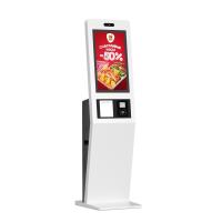 China 32 Inch Android Self Ordering Kiosk Price Service Touch Screen Digital Signage Fast Food Kiosk with POS Terminal for sale