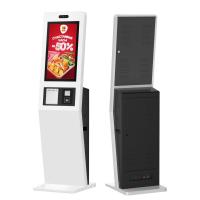 China 32 Inch Android Self Ordering Kiosk Price Service Touch Screen Digital Signage Fast Food Kiosk with POS Terminal for sale