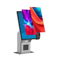China 21.5 Inch Android Mcdonalds Kiosk Ordering Machine Self Ordering Kiosk With Kiosk Pos System for sale