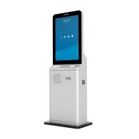 China 43 Inch Android Automatic Touch Screen Restaurant Self Ordering Machine With Scanner and Printer for sale
