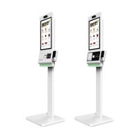 China Factory Price Customizable 21.5 Inch Touch Screen Square Self Order Kiosk Machine with SDK Barcode Reader for sale