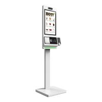 China Factory Price Customizable 21.5 Inch Touch Screen Square Self Order Kiosk Machine with SDK Barcode Reader for sale