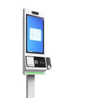 China 21.5 Inch Self-service Ordering Machine Touch Screen Restaurant Milk Tea Shop Self-service Code Scanning with NFC POS Terminal Payment for sale