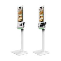 China 21.5 Inch Self-service Ordering Machine Touch Screen Restaurant Milk Tea Shop Self-service Code Scanning with NFC POS Terminal Payment for sale