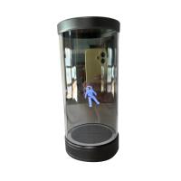 China OEM 5.5 Inch Indoor 3D AI Digital Interactive Hologram Showcase Holographic Display Cabinet 170 Viewing Angle 500 cd for sale