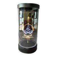 China OEM 5.5 Inch Indoor 3D AI Digital Interactive Hologram Showcase Holographic Display Cabinet 170 Viewing Angle 500 cd for sale