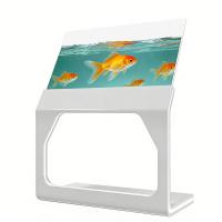 China 55 Inch Angled Transparent OLED Touch Screen For Interactive Commercial Display Solutions for sale