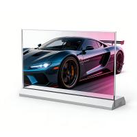 China 55 Inch Custom Desktop Transparent OLED Display for Business Digital Signage and Premium Product Presentation for sale