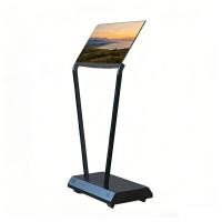 China 30-Inch All-in-One Touch Screen Interactive OLED Display Kiosk Transparent Information Kiosk for sale