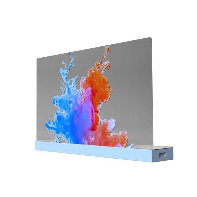 China 55 Inch 2K OLED transparent oled display buy Indoor with Touch for Animated Content for sale