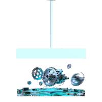 China 55 Inch Hanging Transparent OLED Display Unit with 10-Point Touch for Premium Indoor Digital Signage for sale