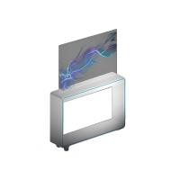 China Custom 55 Inch Floor-to-Ceiling Horizontal Transparent OLED Display for Luxury Retail & Commercial Spaces for sale