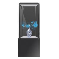 China 55-inch Vertical OLED transparent Wenbo cabinet For Cultural and museum OLED Transparent Display Showcase for sale