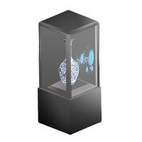 China 55-inch Vertical OLED transparent Wenbo cabinet For Cultural and museum OLED Transparent Display Showcase for sale