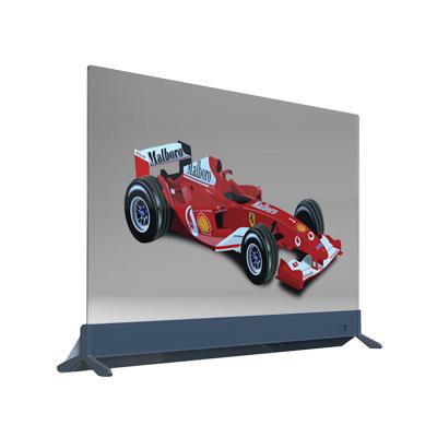 China 55 Inch 4K HD Ultra-Thin Desktop Transparent OLED Display with Touch Screen for sale