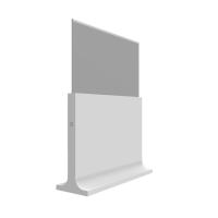 China Transparent OLED Display 55 Inch with Optional Full Lamination (<100m) AR Coating Capacitive Touch Indoor Use for sale