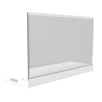 China 55 Inch Exhibition Booth Touchscreen High Transparency Dynamic Content Desktop Transparent OLED Display for sale