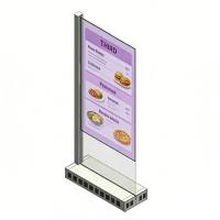 China 77 inch High Quality Transparent OLED Touch Screen Display for Outdoor Retail Storefronts Museums Showrooms Exhibitions Direct for sale