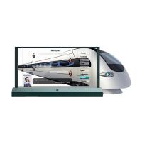 China Indoor Use Factory Price 20.8 Inch Transparent Display OLED Panel Advertising OLED Digital Signage Display For Exhibition Hall for sale