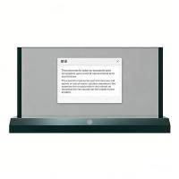 China Indoor Use Factory Price 20.8 Inch Transparent Display OLED Panel Advertising OLED Digital Signage Display For Exhibition Hall for sale