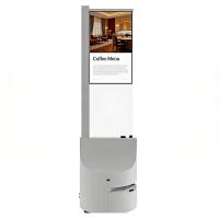 China High-end 30 Inch transparent oled Self-luminous Mobile Advertising Screens 4K Indoor Digital Humans for sale