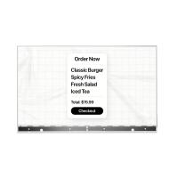 China 55 Inch Indoor HD Touch Transparent Display Unit for Smart Commercial Display and Interactive Digital Signage for sale