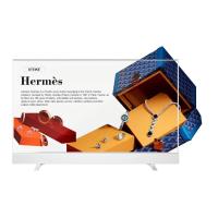 China 55 Inch Smart OLED 4K Information Kiosk Transparent OLED Display for Interactive Digital Signage for sale