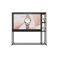 China 77 Inch Seamless Matrix Splicing Transparent OLED Display Unit for Large-Scale Video Wall and Exhibition Showcase for sale