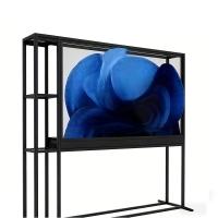 China 77 Inch Seamless Matrix Splicing Transparent OLED Display Unit for Large-Scale Video Wall and Exhibition Showcase for sale