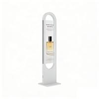 China 48 Inch Custom Shell See Through Screen 500 Nits U-shaped floor-standing transparent oled display buy for sale