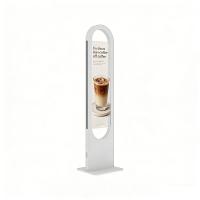 China 48 Inch Custom Shell See Through Screen 500 Nits U-shaped floor-standing transparent oled display buy for sale