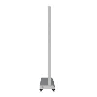 China 55 Inch Indoor Floor Standing Touch Transparent OLED Display for Smart Commercial and Interactive Applications for sale