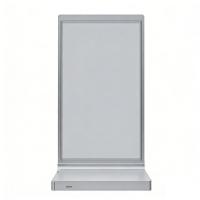 China 77 Inch Standing Floor Touch Screen OLED Transparent Display Unit for Large Exhibition and Brand Showcase for sale