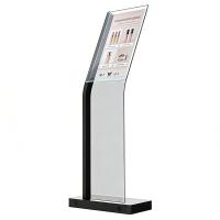 China 30 Inch Custom Floor-Standing Transparent OLED Display Unit for Supermarket and Exhibition Advertising for sale