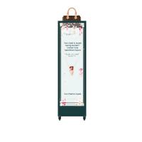 China 48 Inch Vertical Transparent OLED Showcase Display for Cultural Heritage and Museum Exhibition Cabinets for sale