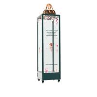 China 48 Inch Vertical Transparent OLED Showcase Display for Cultural Heritage and Museum Exhibition Cabinets for sale